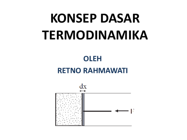 (PPT) Konsep Dasar Termodinamika