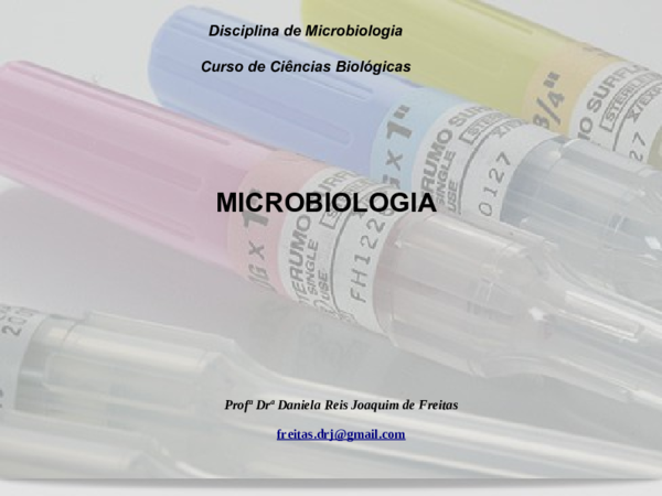 (PDF) Aula 11 - Microbiologia para Ciências Biológicas.