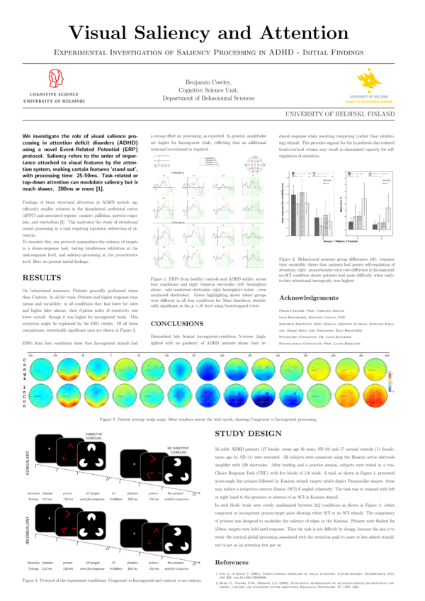 Pdf Visual Saliency And Attention Experimental Investigation Of