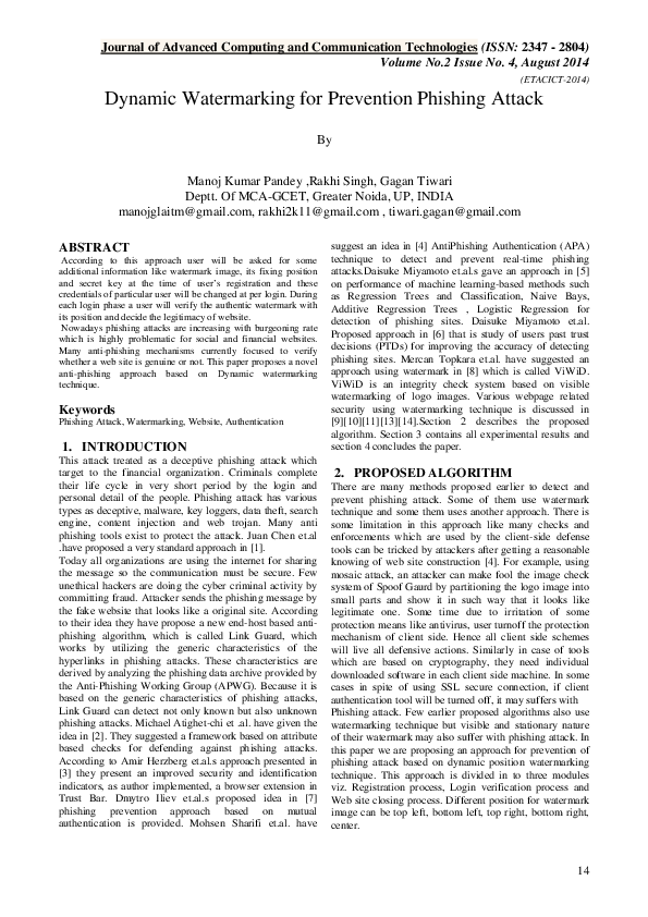 Pdf Dynamic Watermarking 