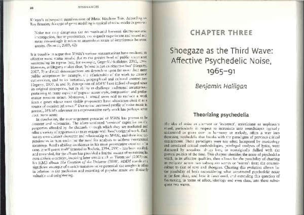 (PDF) Shoegaze as the Third Wave: Affective Psychedelic Noise, 1965-1991