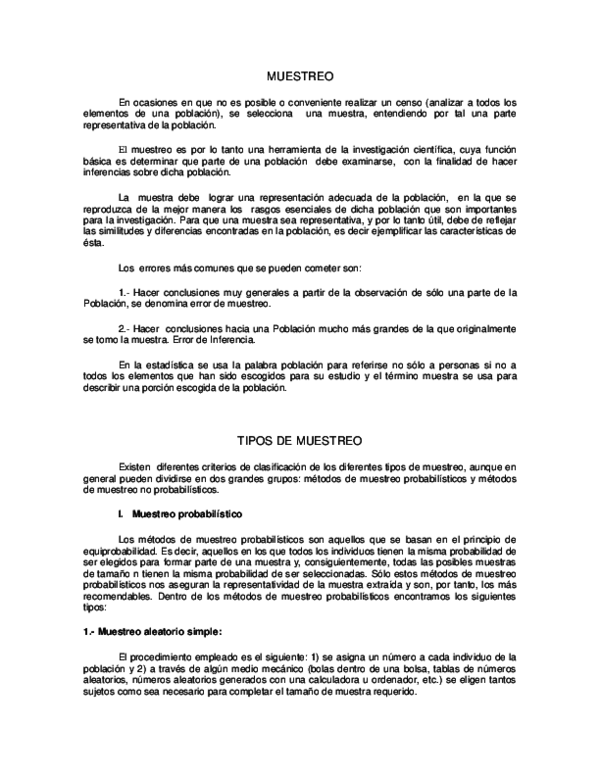 (DOC) Plan de muestreo | David Lopez - Academia.edu
