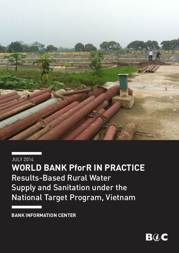 (PDF) World Bank PforR in Practice: Results-Based Rural Water Supply ...