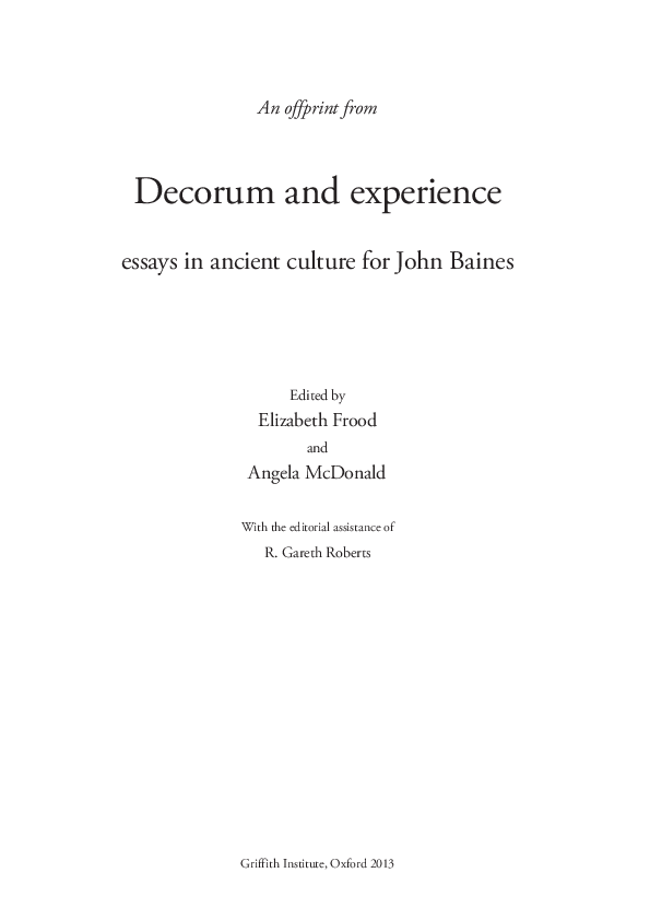 (PDF) 2013 - A newly identified Old Kingdom execration text