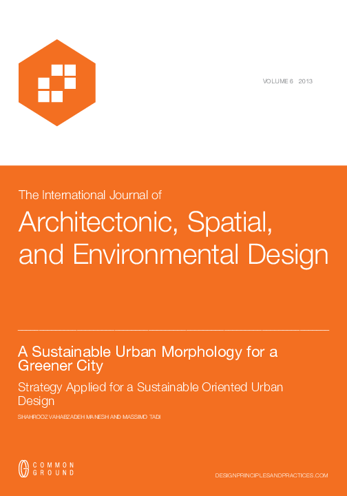 (PDF) Integrated Sustainable Urban Design: Neighbourhood design ...