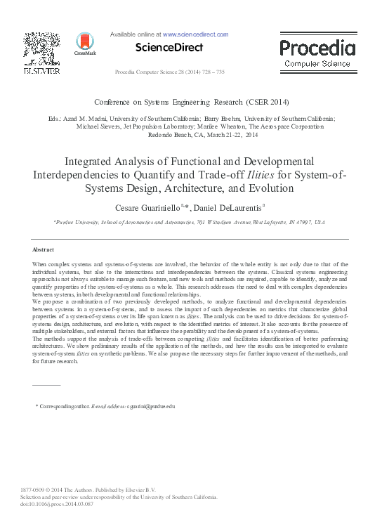 (PDF) Integrated Analysis of Functional and Developmental ...