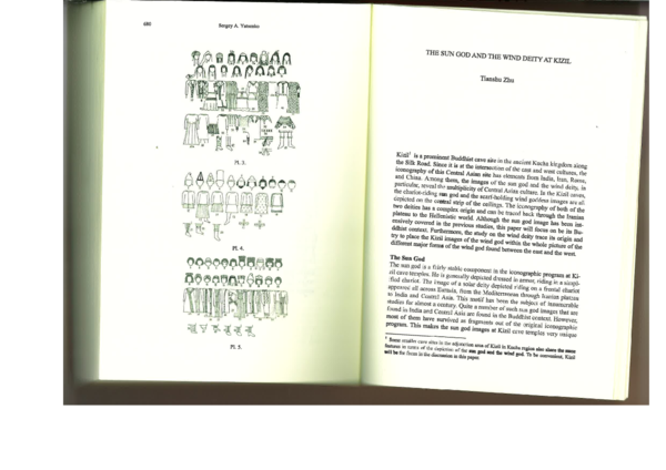 (PDF) “The Sun God and the Wind Deity at Kizil.” in Matteo Compareti ...
