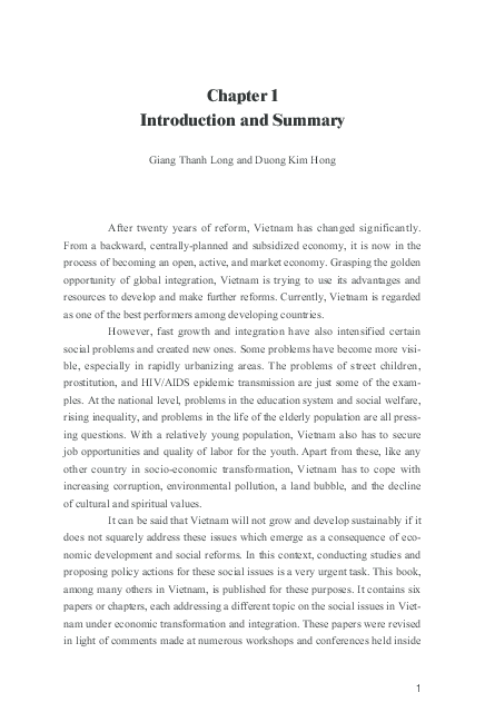 (PDF) Chapter 1 Introduction and Summary | giang hong - Academia.edu