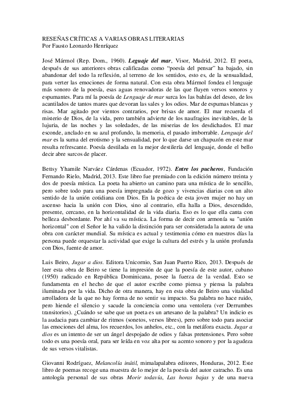 (DOC) JOSÉ MÁRMOL, LUIS BEIRO, MANUEL SALVADOR GAUTIER, GIOVANNI RODRÍQUEZ