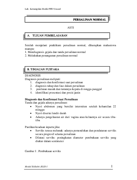 (PDF) Lab. Ketrampilan Medik PPD Unsoed
