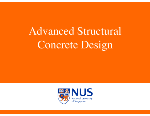 (PDF) Advanced Structural Concrete Design