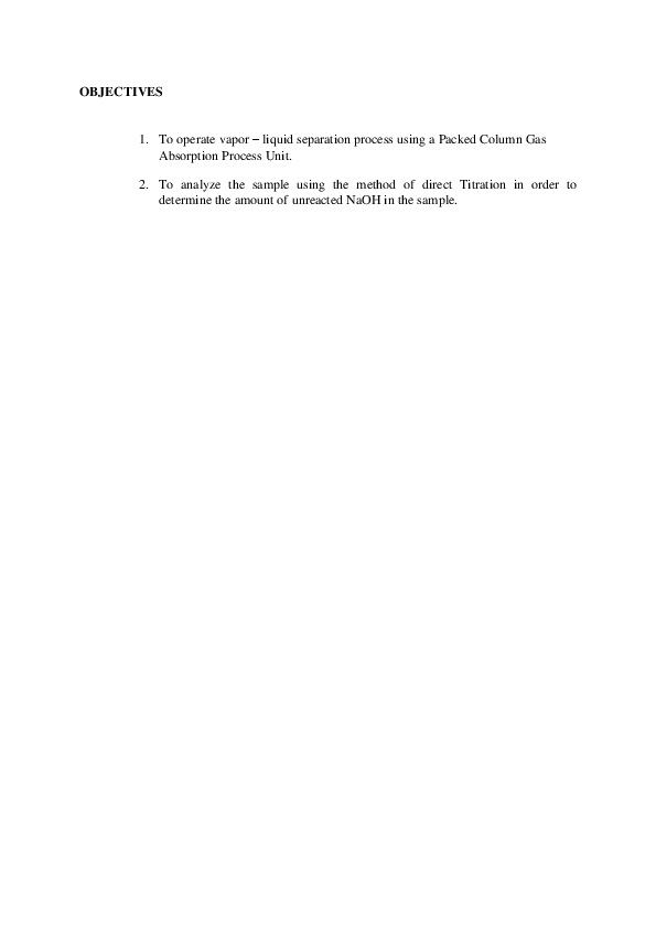 (DOC) packed column gas absorption experiment