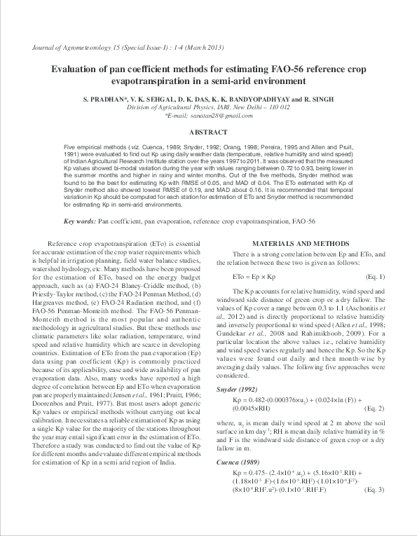 coefficient bac c 1989
