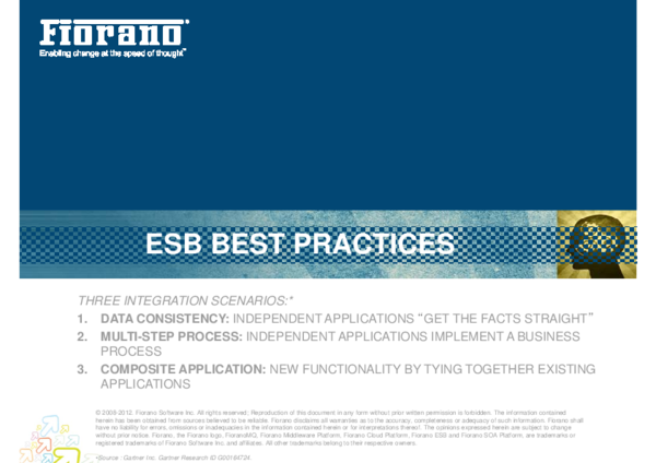 (PDF) ESB BEST PRACTICES