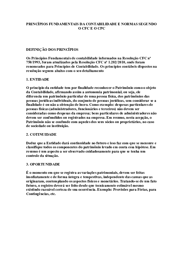 (DOC) PRINCÍPIOS FUNDAMENTAIS DA CONTABILIDADE (2)