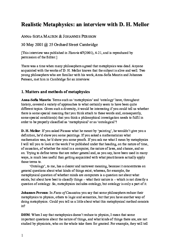 (PDF) 2001 Interview