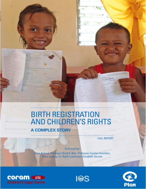 (PDF) Birth Registration and Children's Rights: A Complex Story
