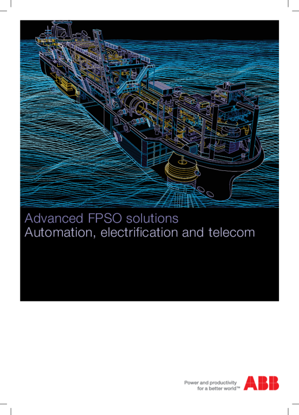 (PDF) Advanced FPSO solutions Automation, electrification and telecom ...