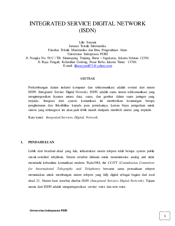 (PDF) ISDN