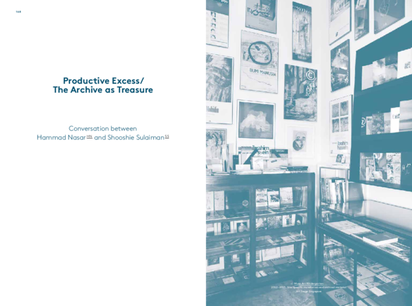 (PDF) Productive Excess / The Archive as Treasure - Conversation ...