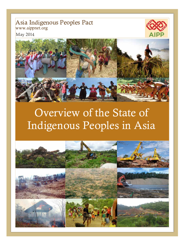 (PDF) Overview of the State of Indigenous Peoples in Asia
