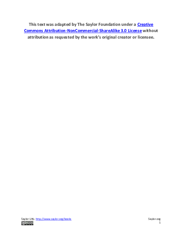 (PDF) Saylor This text was adapted by The Saylor Foundation under a ...