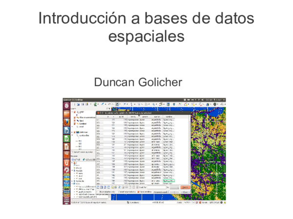 (PDF) Introducción a bases de datos espaciales