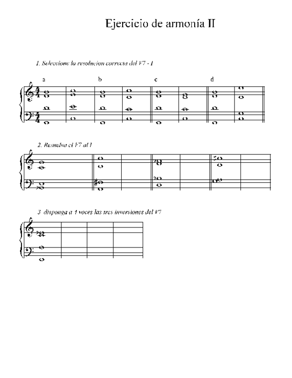 (PDF) Segundo ejercicio de armonia 2