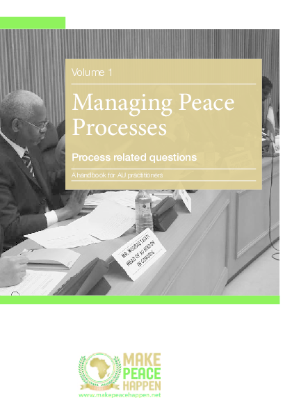 (PDF) Implementation of peace agreements (EN)