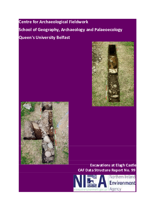(PDF) Excavations at Elagh Castle (probable site of Aileach, capital of ...