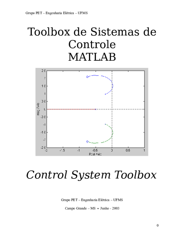 (DOC) Controle com MATLAB
