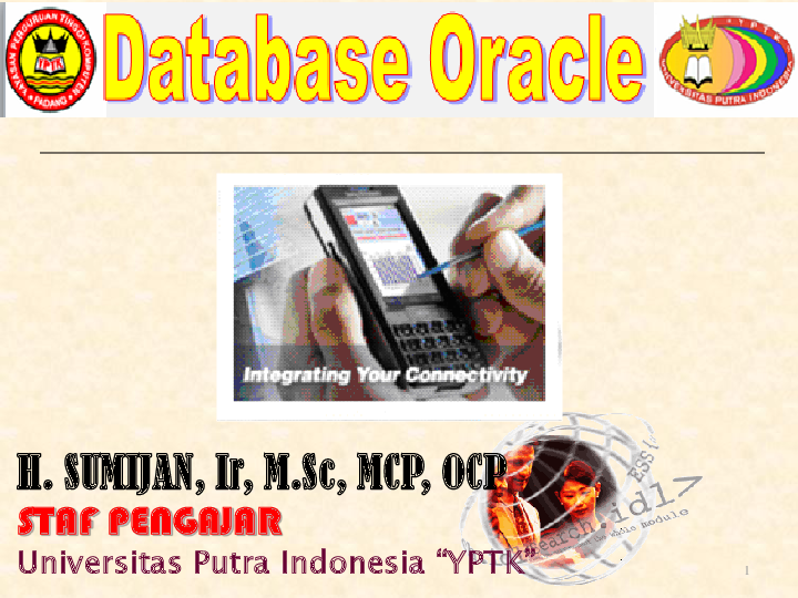 (PPT) Contoh Beberapa Aplikasi Perancangan Database Oracle (Pertemuan 9 ...