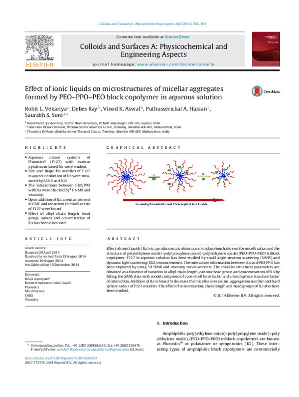 Effect Of Ionic Liquids On Microstructures Of Micellar Aggregates