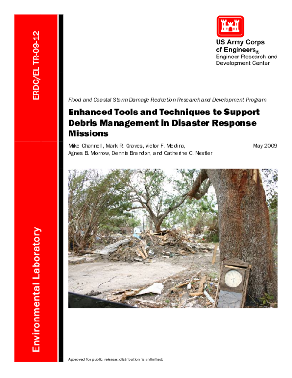 (PDF) Enhanced Tools and Techniques to Support Debris Management in ...