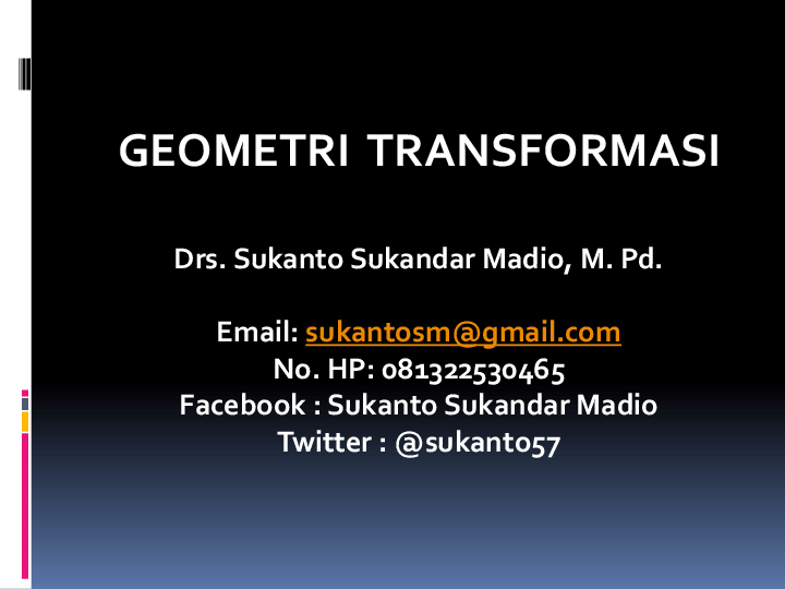 (PPT) Presentation1 GEOTRANS