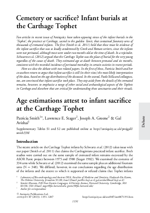 (PDF) P. XELLA – J. QUINN – V. MELCHIORRI – P. VAN DOMMELEN, “Phoenician Bones of Contention ...