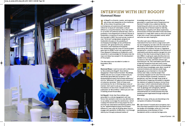 (PDF) Interview with Irit Rogoff