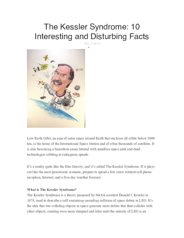 (PDF) The Kessler Syndrome