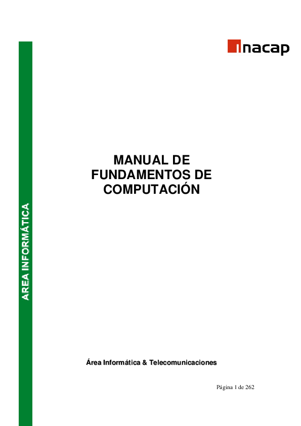 (PDF) MANUAL DE FUNDAMENTOS DE COMPUTACIÓN