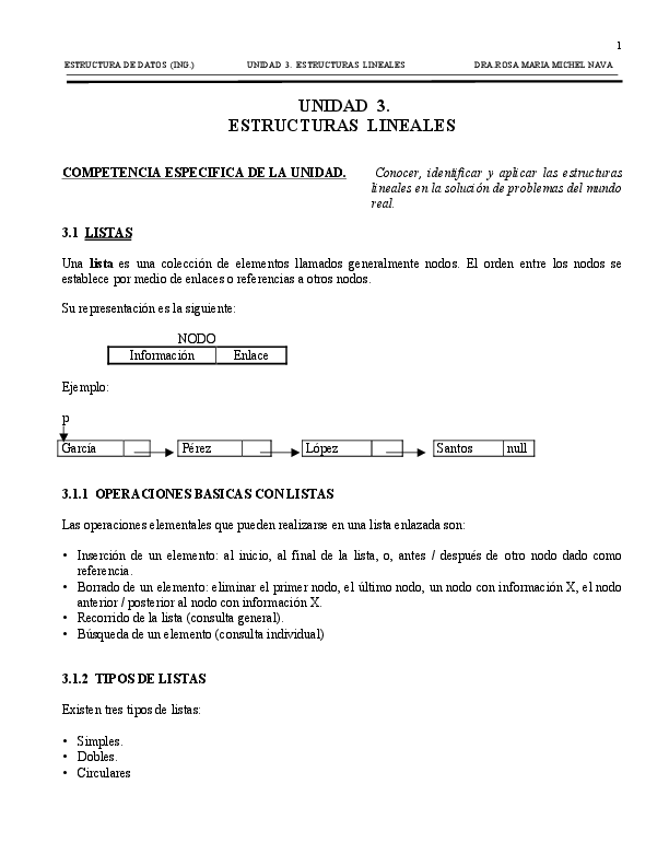 (PDF) ESTRUCTURA DE DATOS (ING