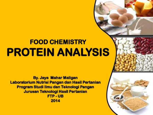 Food and Nutrition Evaluation PROTEIN
