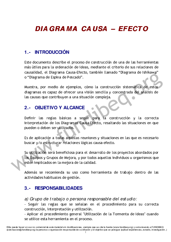 (PDF) DIAGRAMA CAUSA – EFECTO