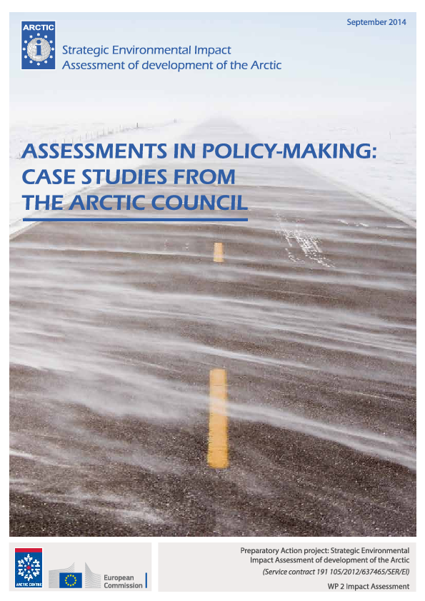 (PDF) Assessments in Policy-Making: Case Studies From The Arctic Council
