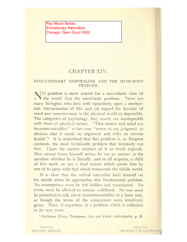 (PDF) Searle, Materialism, and the Mind-Body Problem | Erik Sorem ...