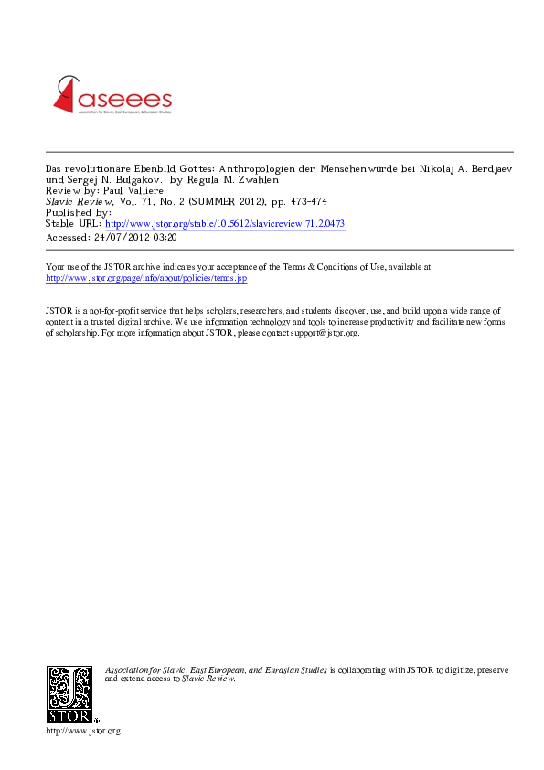 (PDF) Das revolutionäre Ebenbild Gottes. Anthropologien der ...