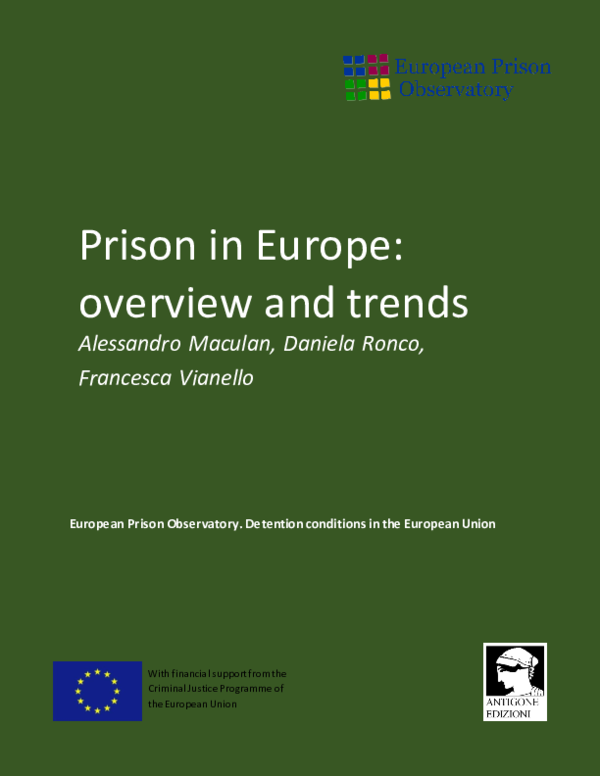 (PDF) Prison in Europe: overview and trends