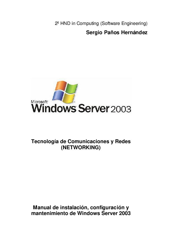 (PDF) 2º HND in Computing (Software Engineering