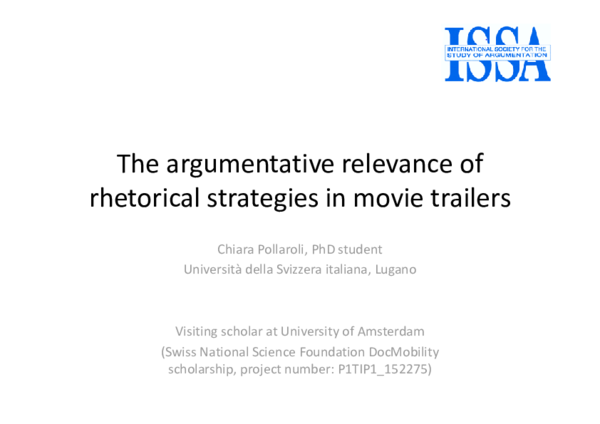(PDF) The argumentative relevance of rhetorical strategies in movie ...