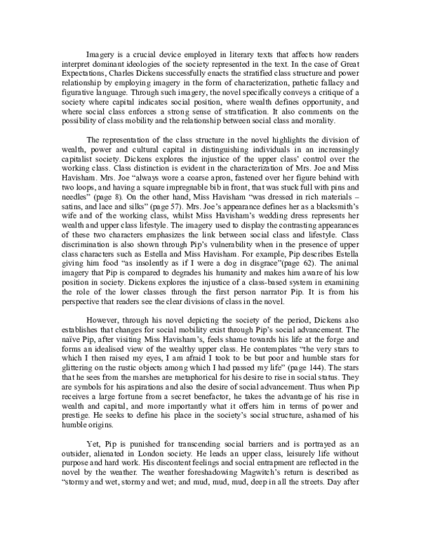 (DOC) Great Expectations Imagery