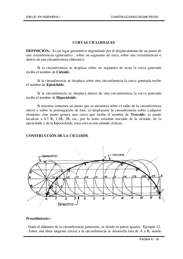 (PDF) Dibujo de Curvas Cicloidales y Helicoidales